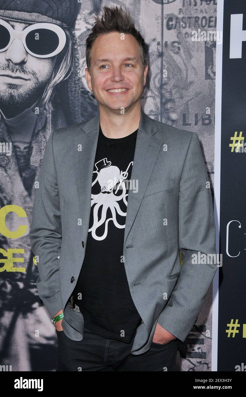 Mark Hoppus arrives at the HBO Documentary Films' "Kurt Cobain: Montage ...