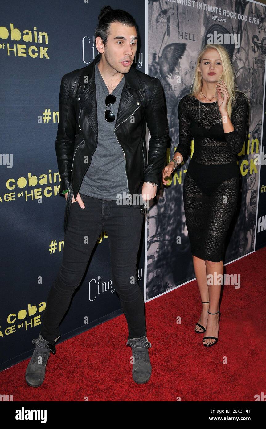 (L-R) Nick Simmons and Rebecca Szulc arrives at the HBO Documentary ...