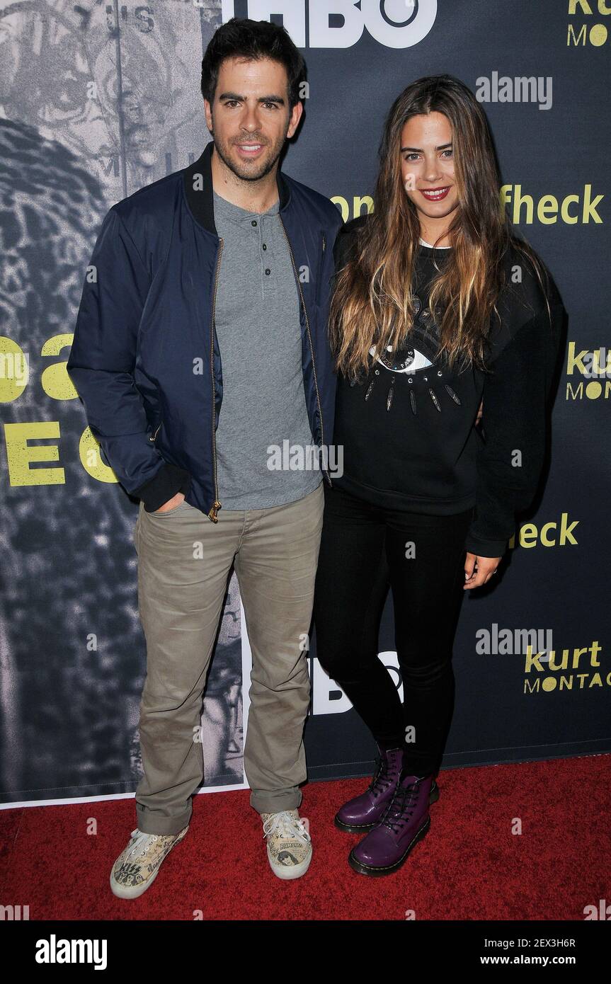 (L-R) Eli Roth and Lorenza Izzo arrives at the HBO Documentary Films ...