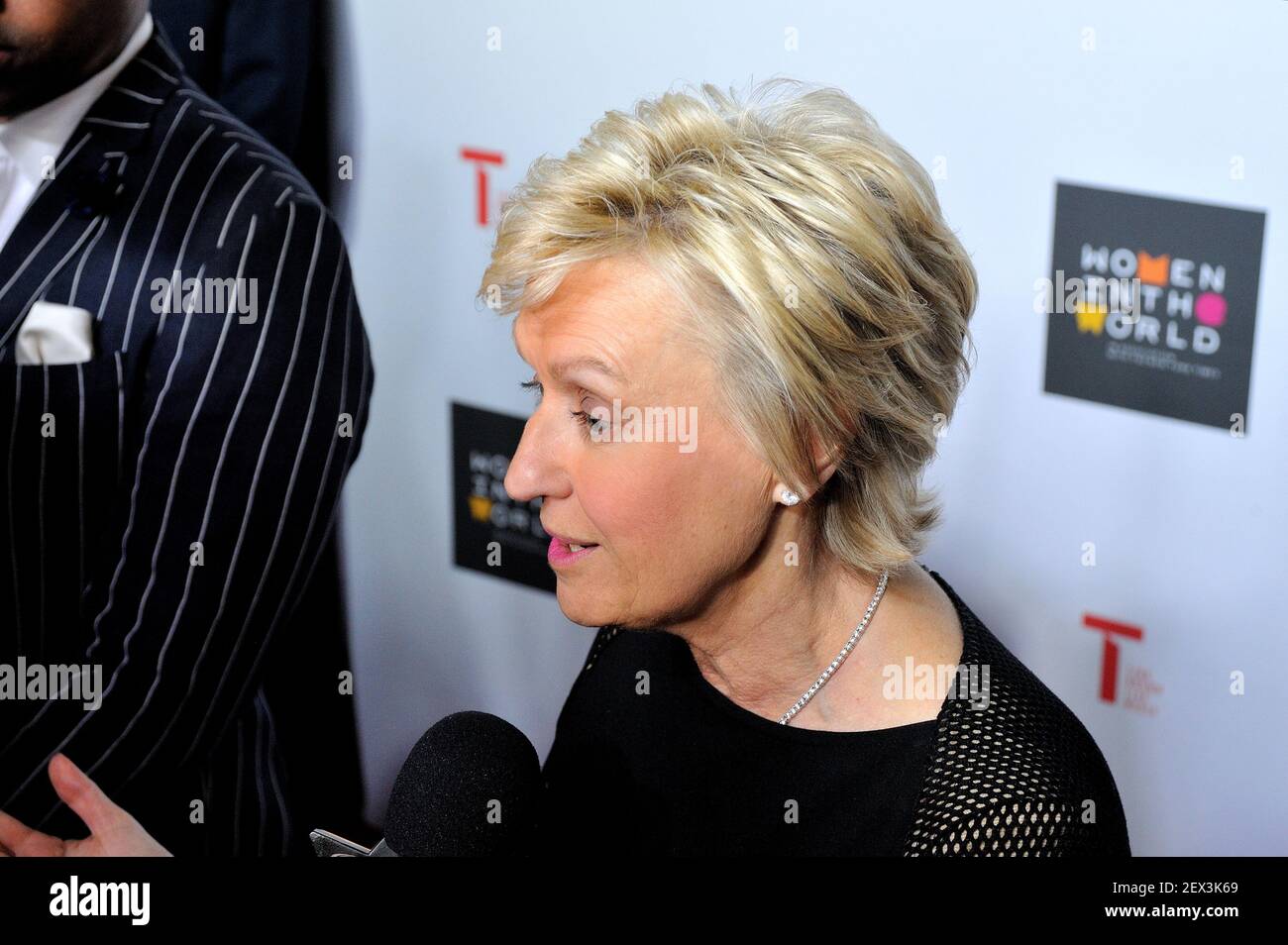 Tina Brown attends the Women In The World Sixth Annual Summit opening ...