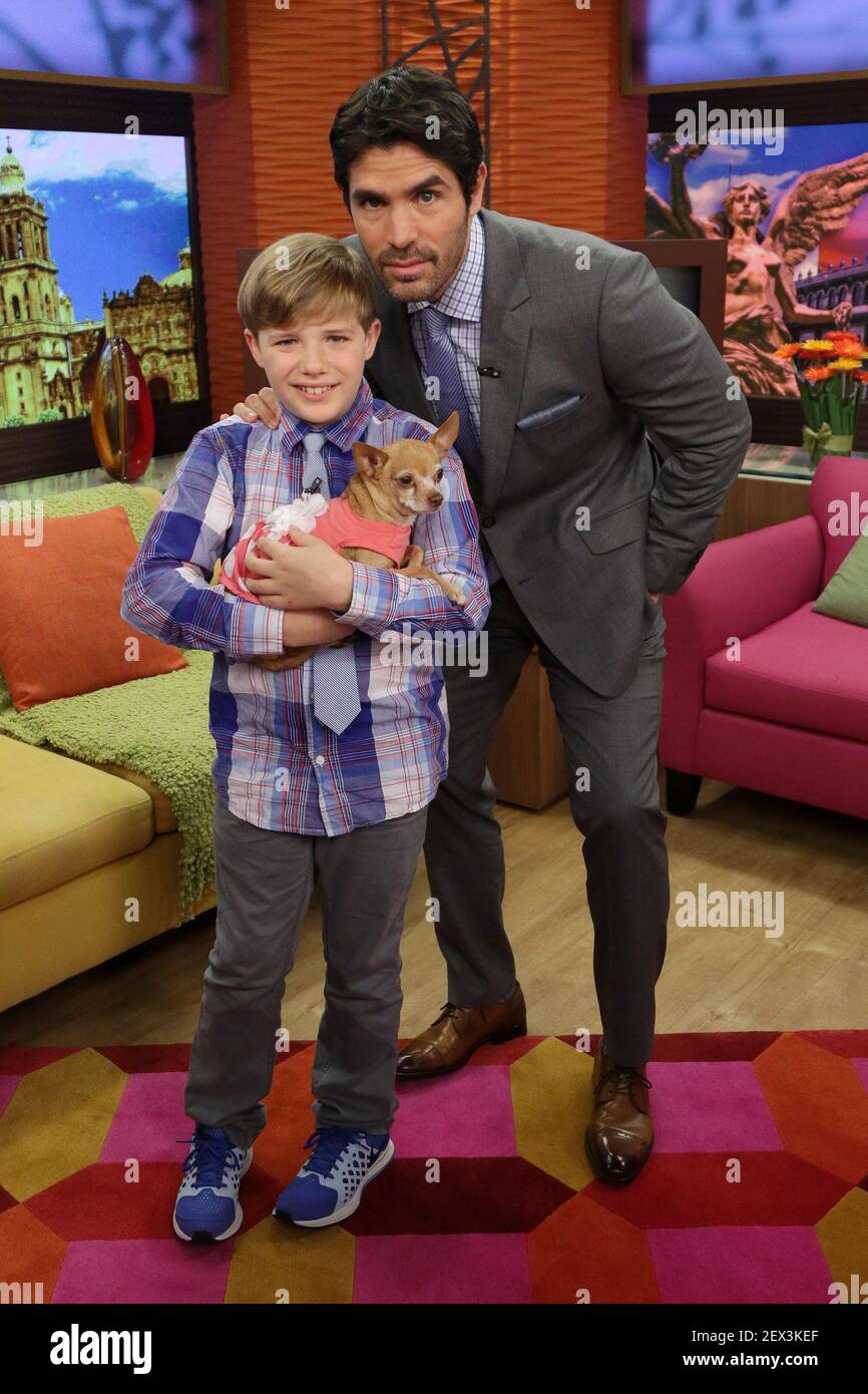 MIAMI, FL - APRIL 23: Jakob Salvati and Eduardo Verastegui are seen ...