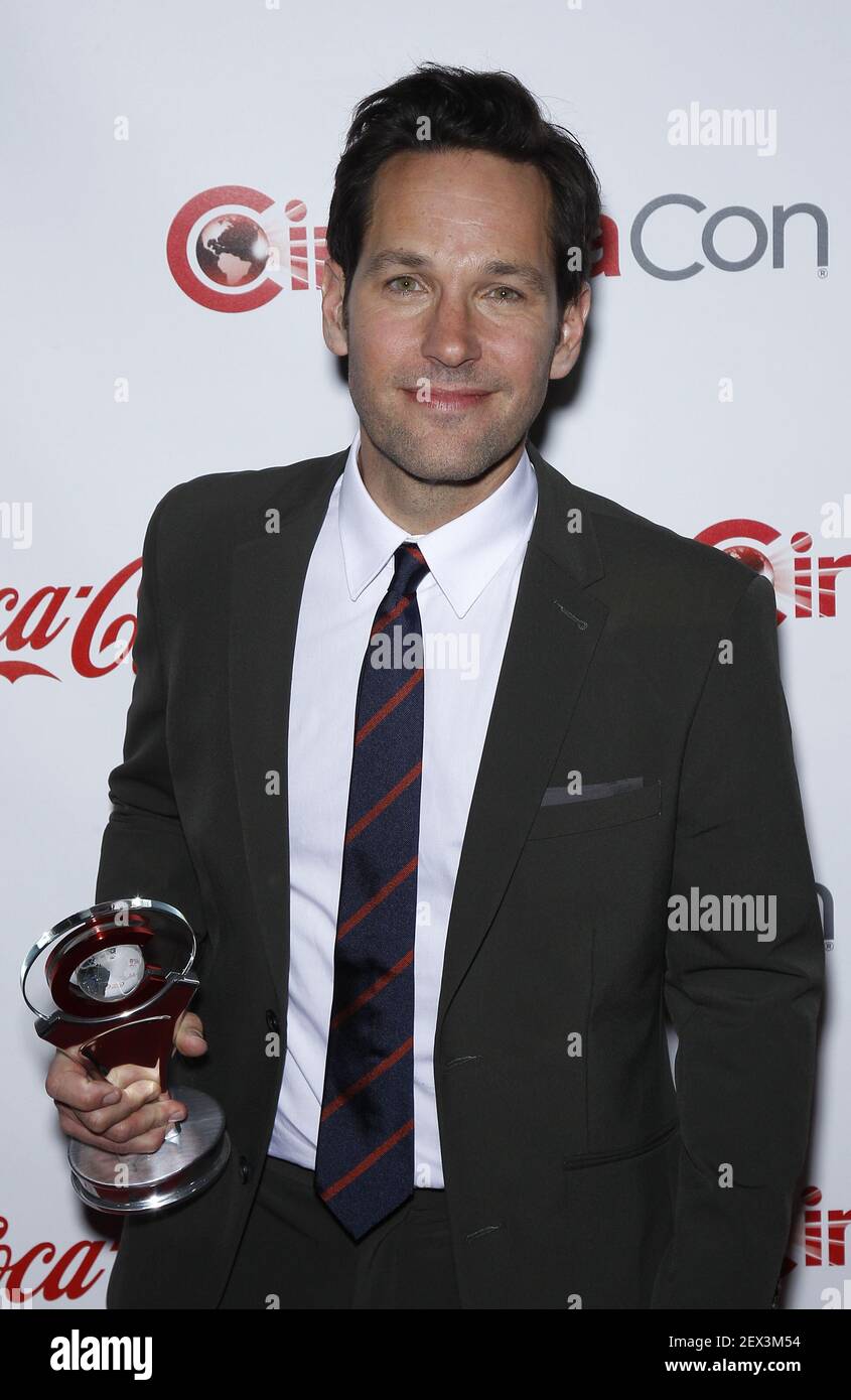 23 April 2015 - Las Vegas, Nevada - Paul Rudd. CinemaCon 2015 Big ...