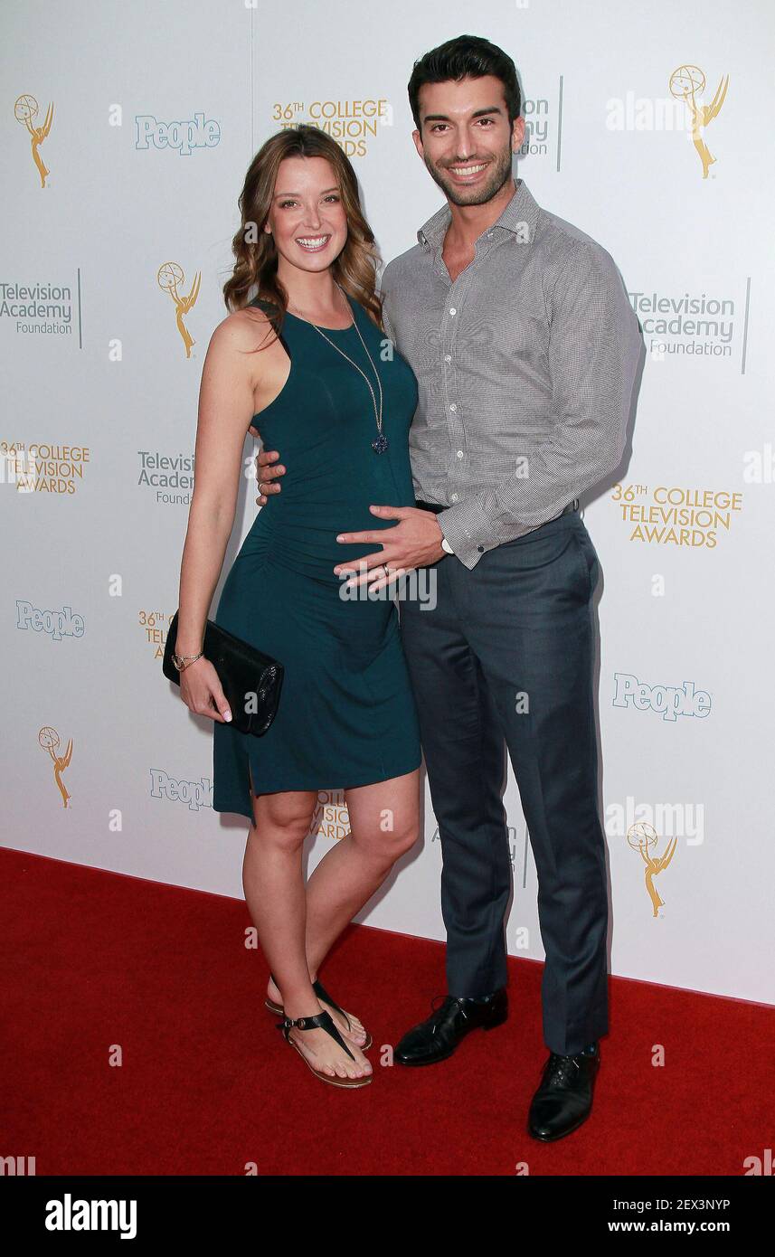 23 April 2015 - Sherman Oaks, California - Justin Baldoni, Emily Foxler. 36th College Television ...