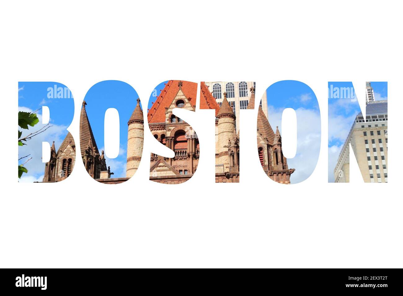 Boston letters Cut Out Stock Images & Pictures - Alamy
