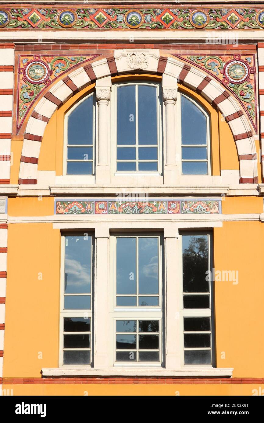 Turkish Bath in Sofia, Bulgaria. The building is known as Central ...