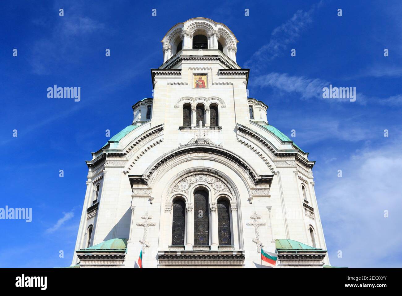 Bulgaria - Sofia Cathedral of St. Alexander Nevsky. Balkan landmarks ...
