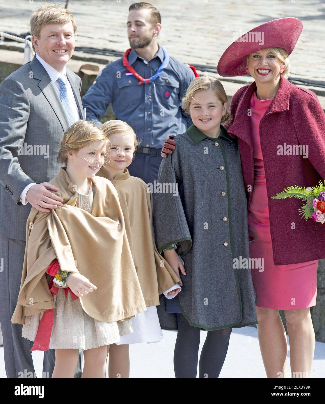 The Dutch Royal Family celebrates King's Day in Dordrecht, Netherlands ...