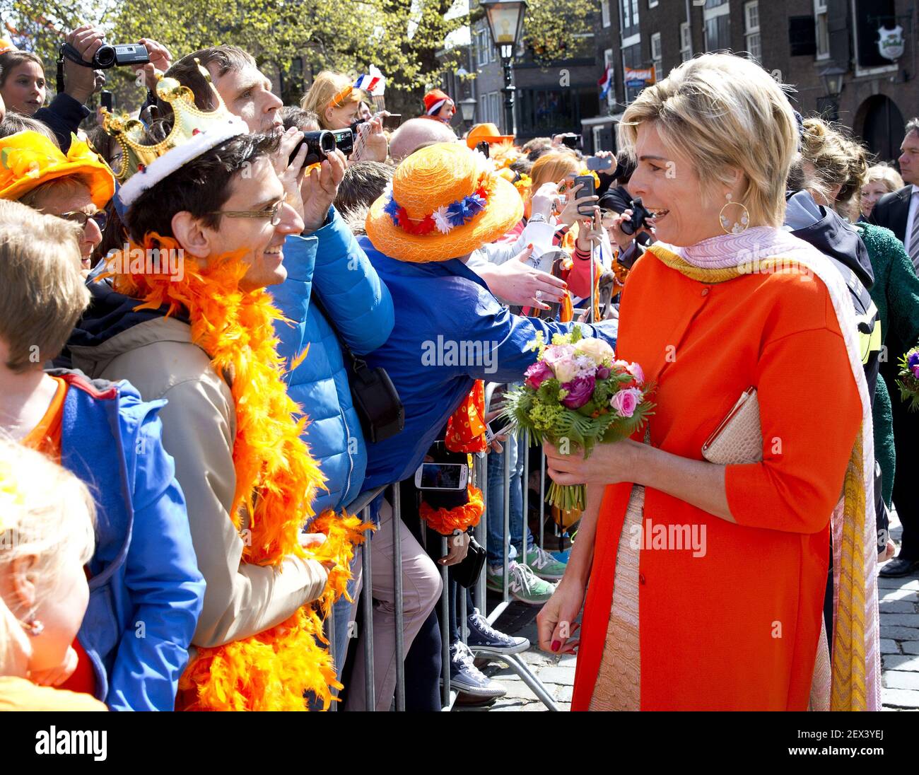 The Dutch Royal Family celebrates King's Day in Dordrecht, Netherlands ...