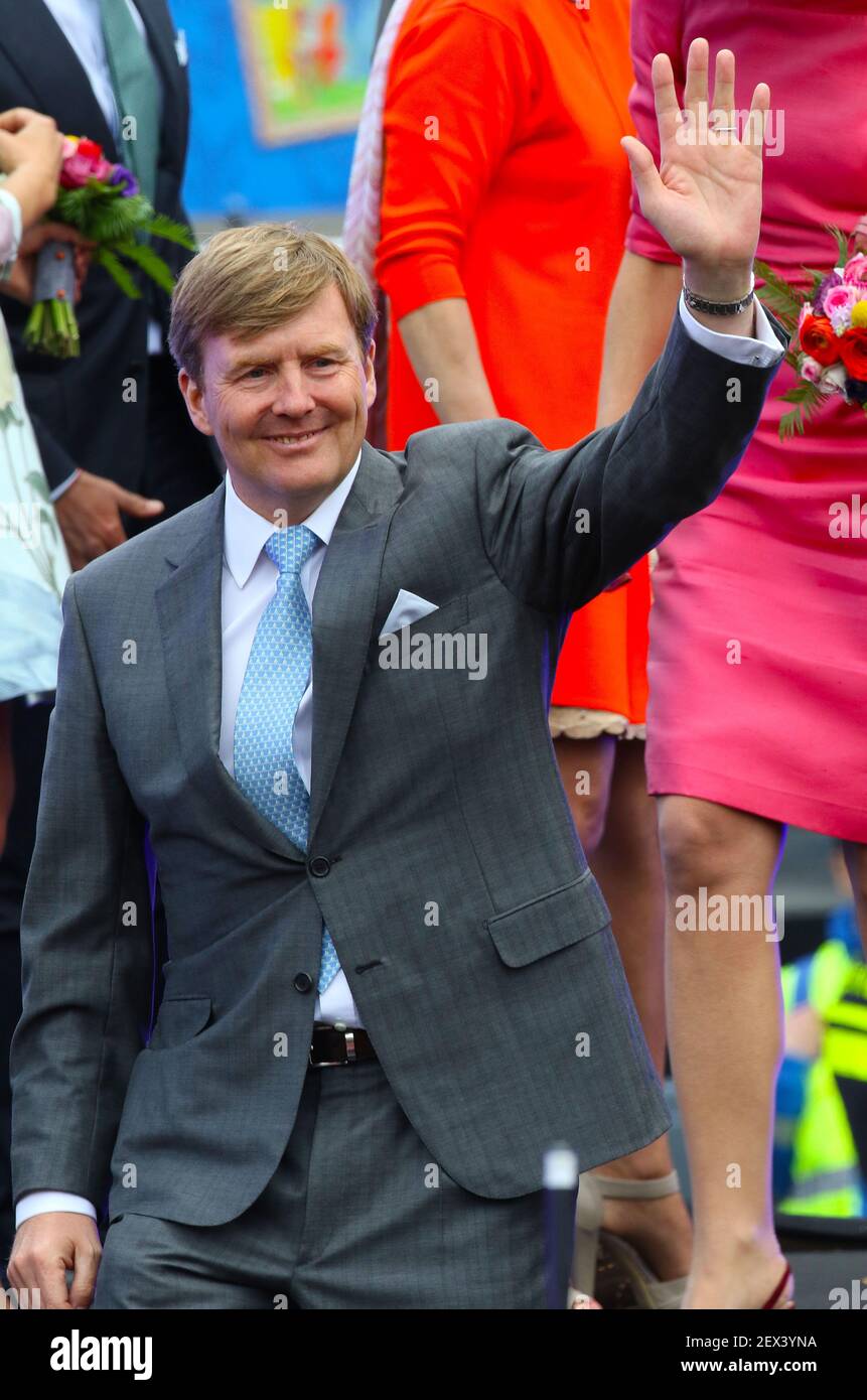 The Dutch Royal Family celebrates King's Day in Dordrecht, Netherlands ...