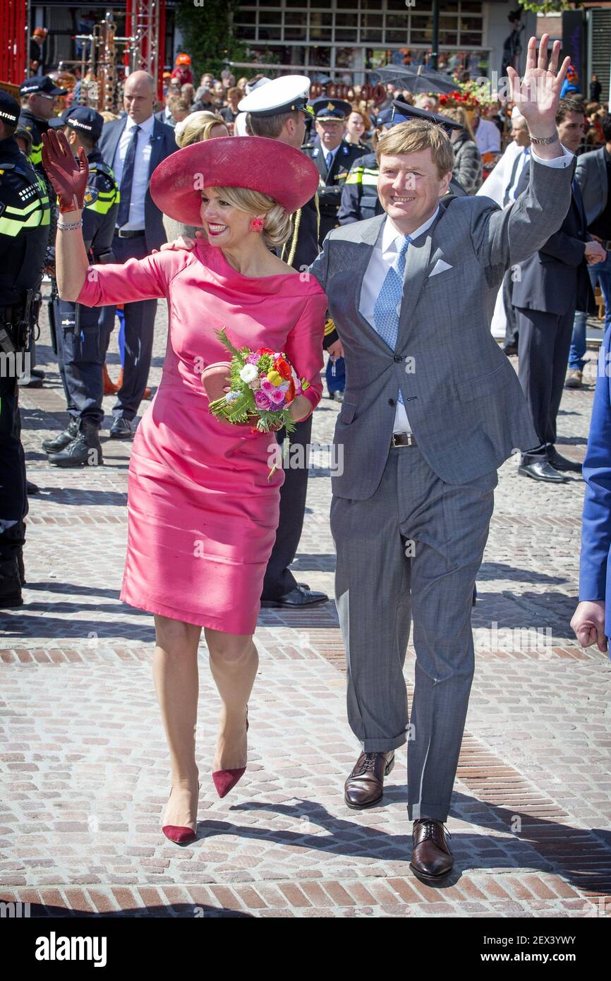04/27/2015 - DORDRECHT, The Netherlands - King's Day with Queen Maxima ...