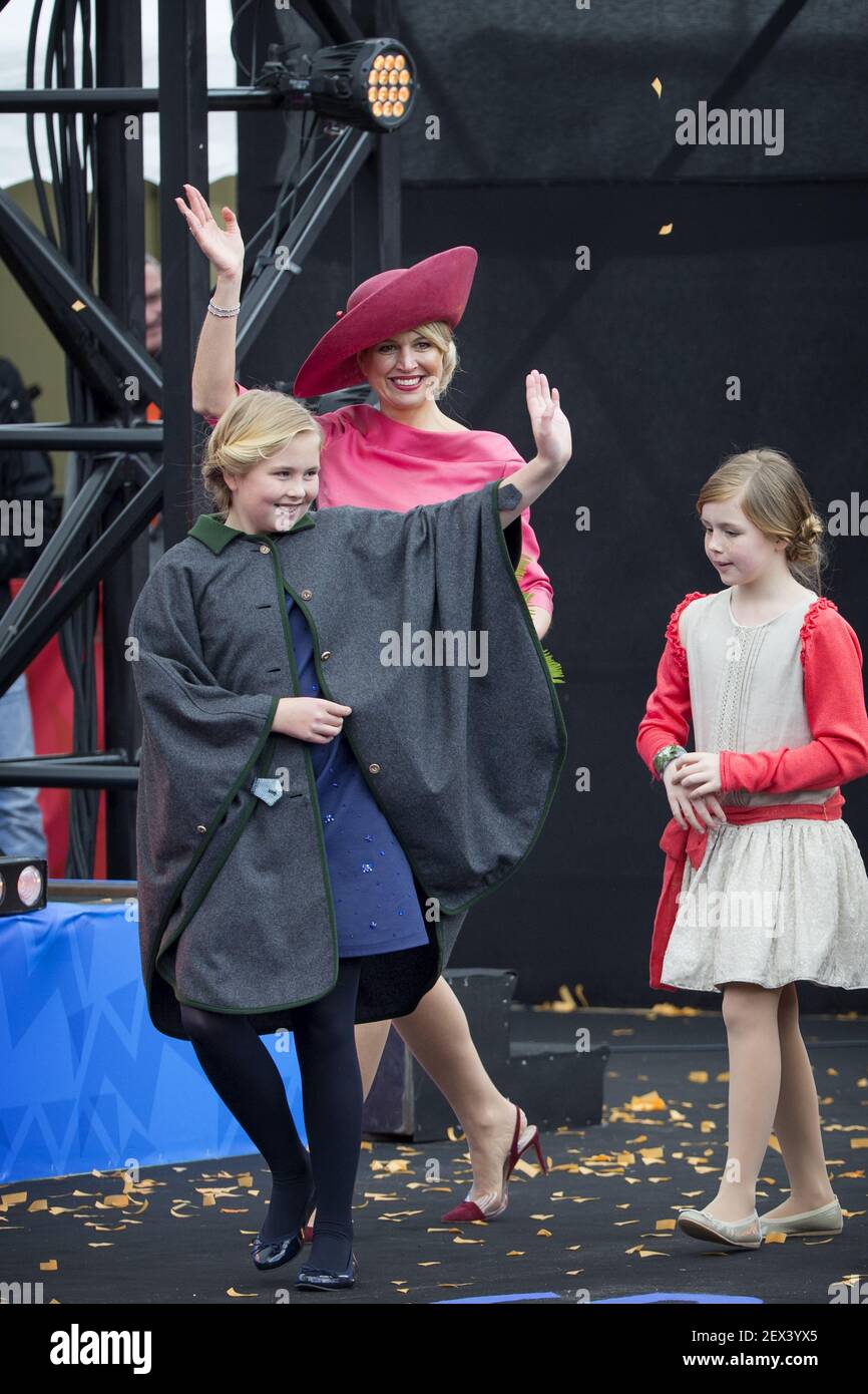 04/27/2015 - DORDRECHT, The Netherlands - King's Day with Queen Maxima ...