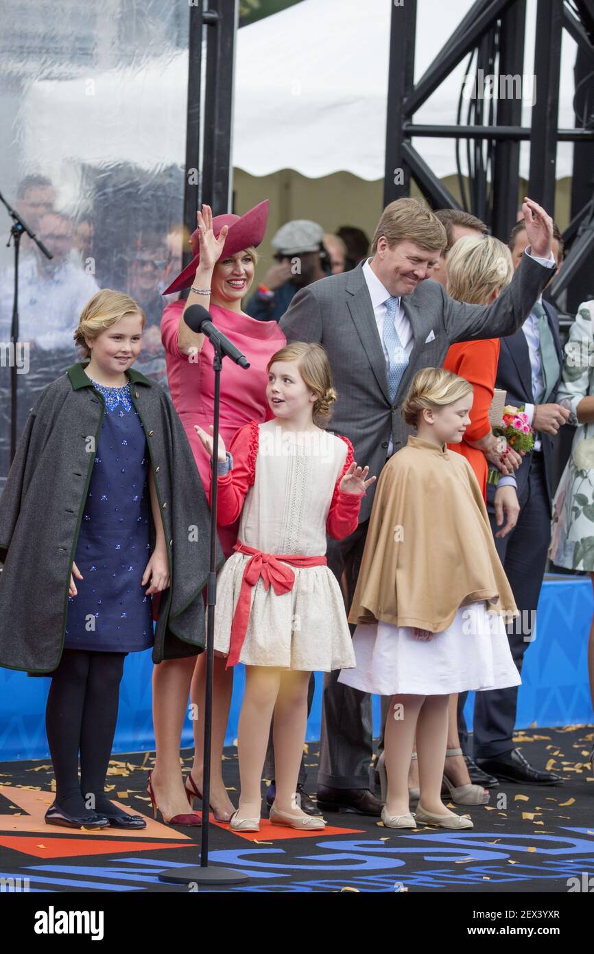 04/27/2015 - DORDRECHT, The Netherlands - King's Day with Queen Maxima ...