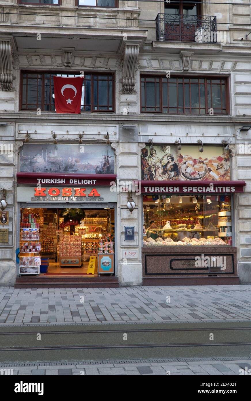 Istanbul, Turkey - February 1, 2021 - Turkish delight delicacy food ...