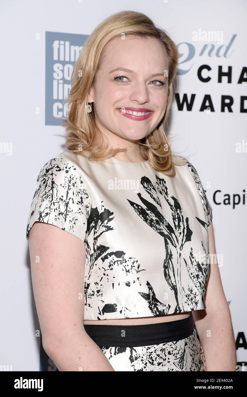 Actress Elizabeth Moss attends the 42nd Chaplin Award Gala honoring ...