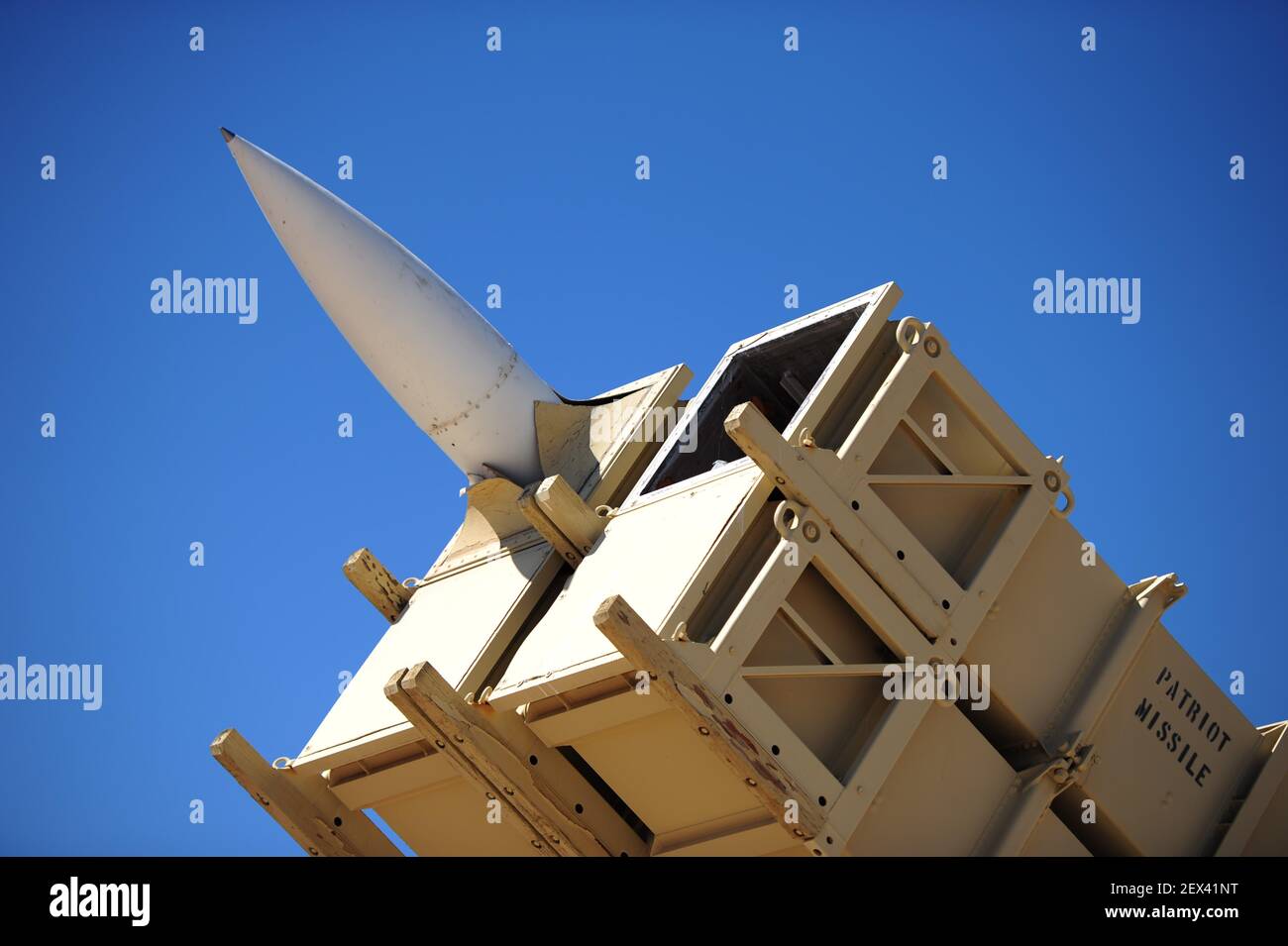 The Patriot missile system, a replacement for Nike Hercules and ...