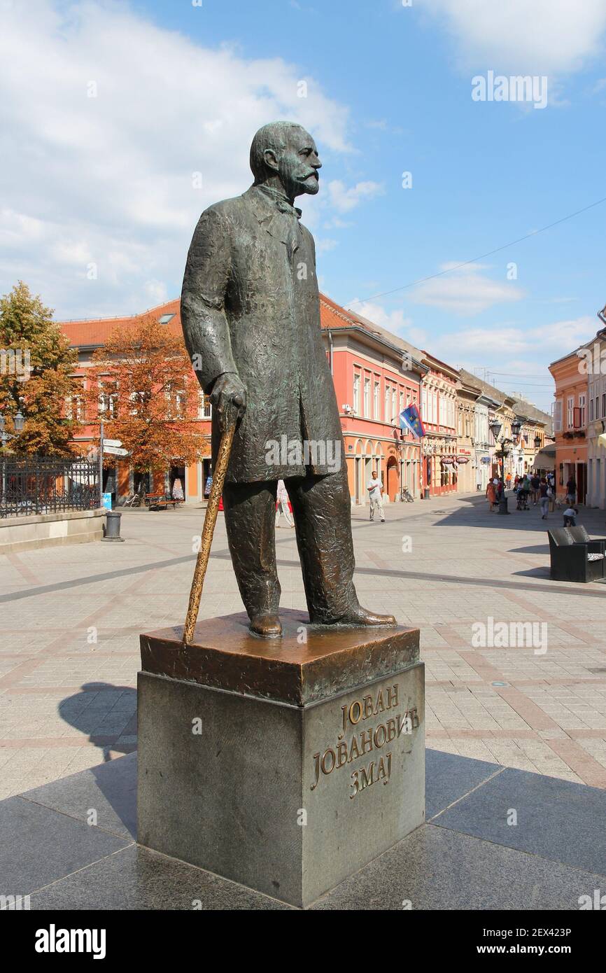 Jovan jovanovic zmaj statue hi-res stock photography and images - Alamy