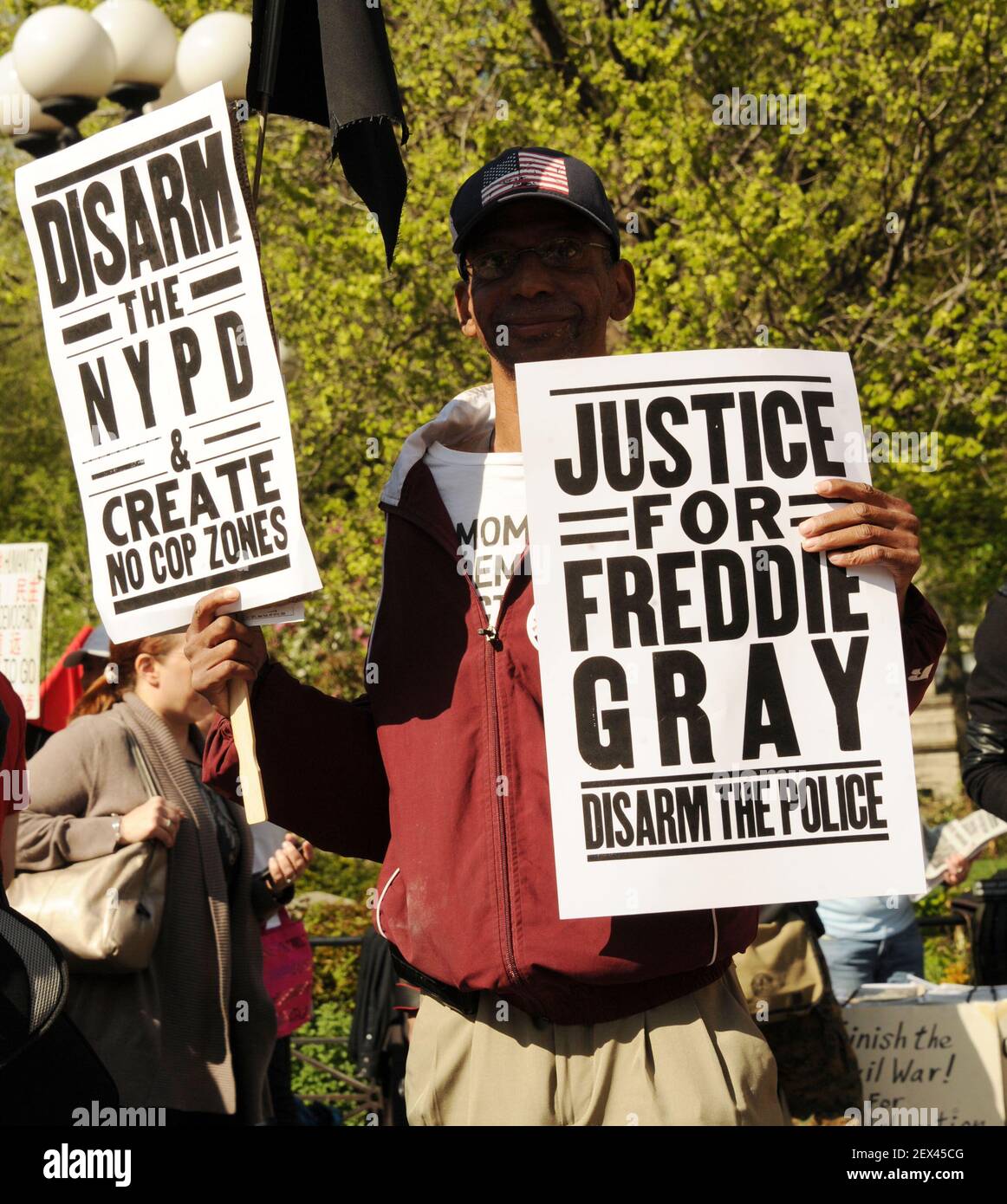 May Day and Black Lives Matter Protest in Union Square, Friday May, 1 ...