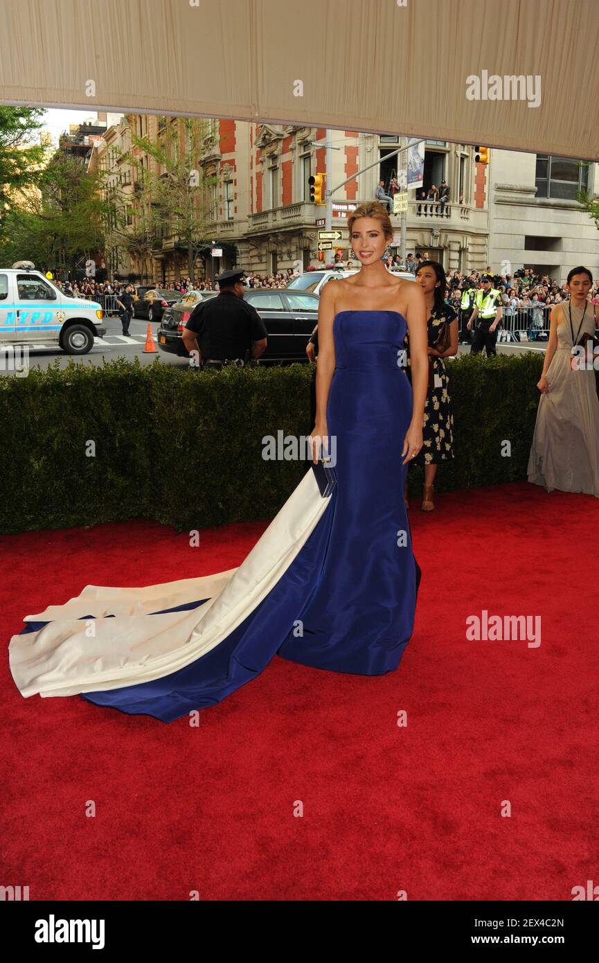 Ivanka Trump arrives to the Costume Institute Benefit celebrating China ...