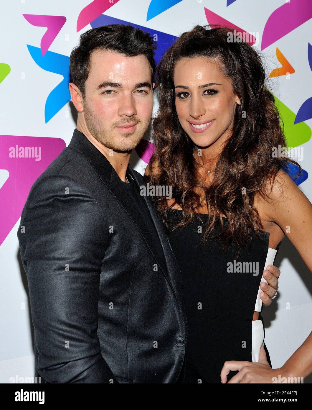 Musician Kevin Jonas and wife Dani attend the Plenti! launch event at ...