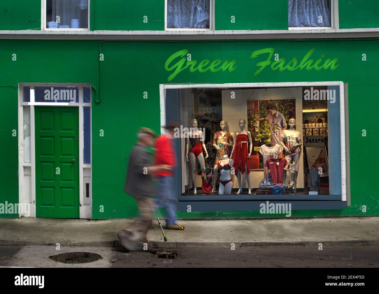 Typical Irish view from the photo series -colorful Ireland Stock Photo ...