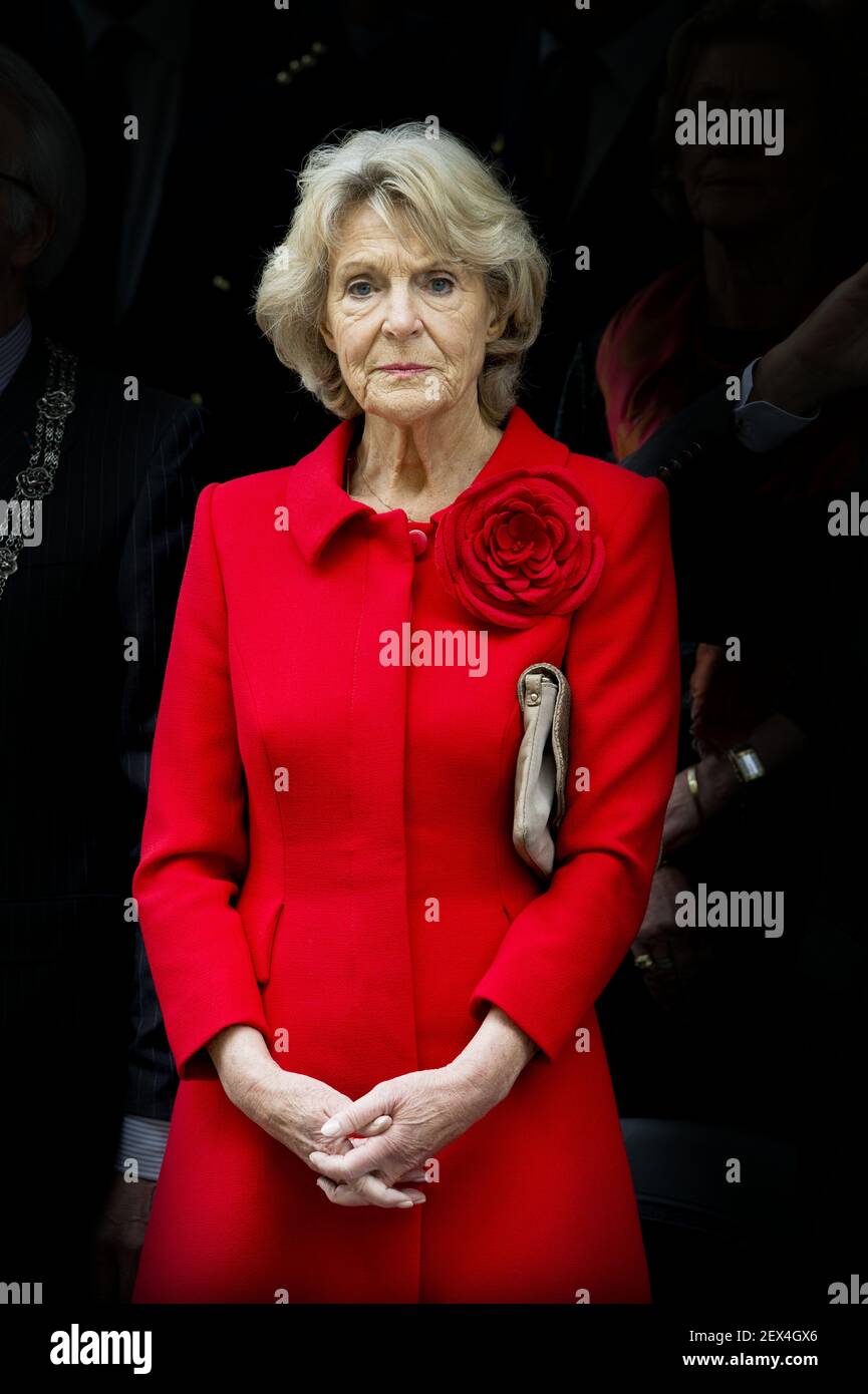 May 8, 2015 - The Hague - Princess Irene takes at the Grote Kerk in The ...