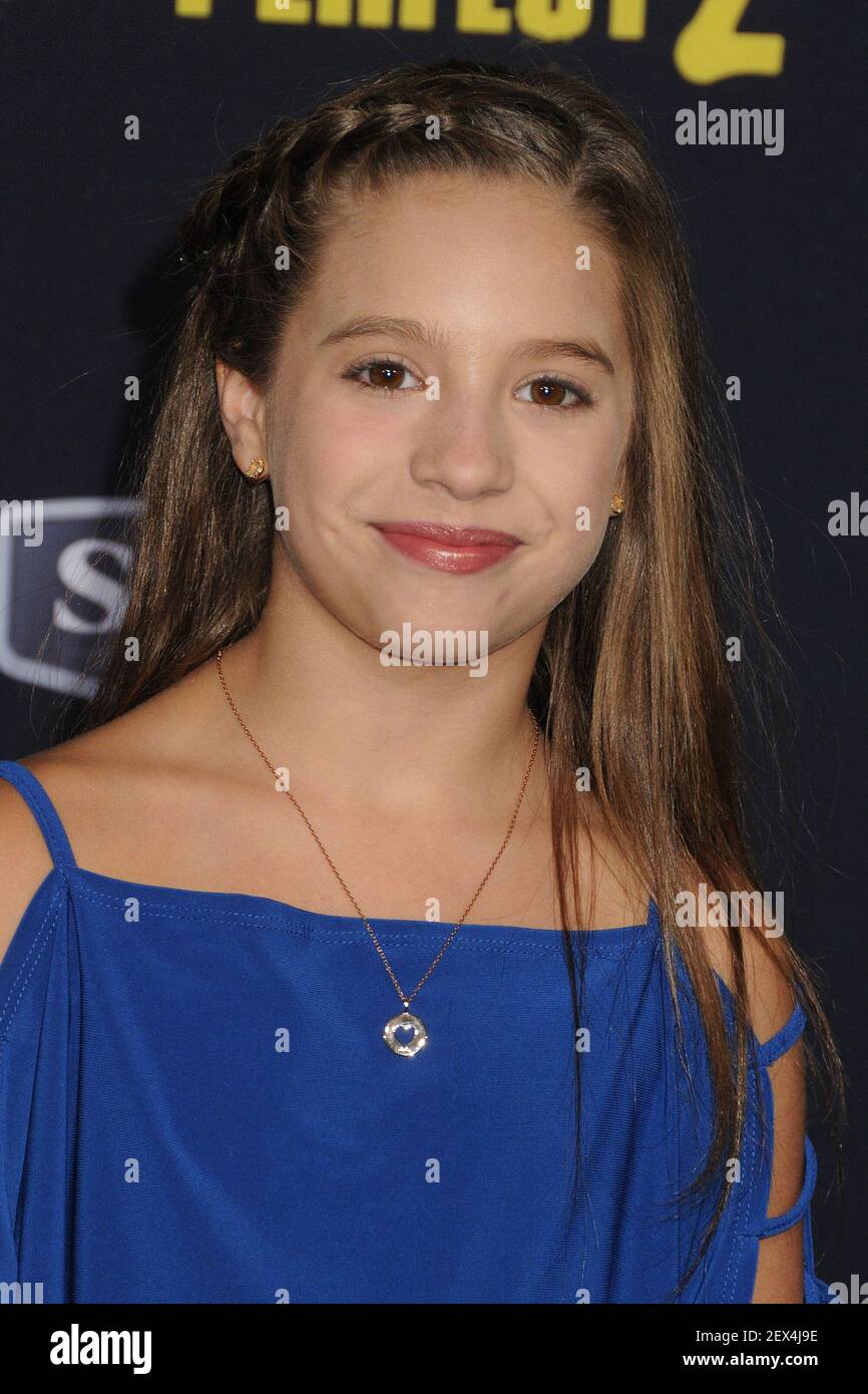 8 May 2015 - Los Angeles, California - Mackenzie Ziegler. "Pitch ...