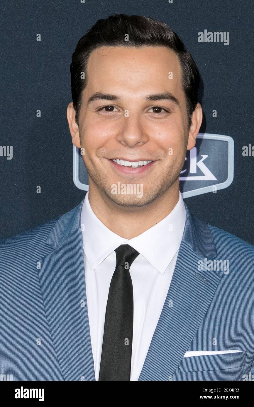 Skylar Astin attends the LA Premiere of "Pitch Perfect 2" held at Nokia ...