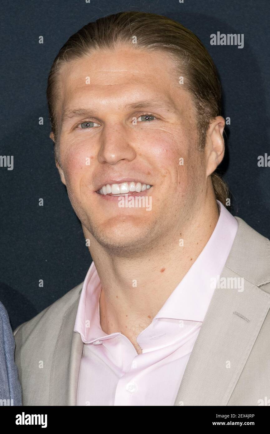 Clay Matthews attends the LA Premiere of "Pitch Perfect 2" held at ...