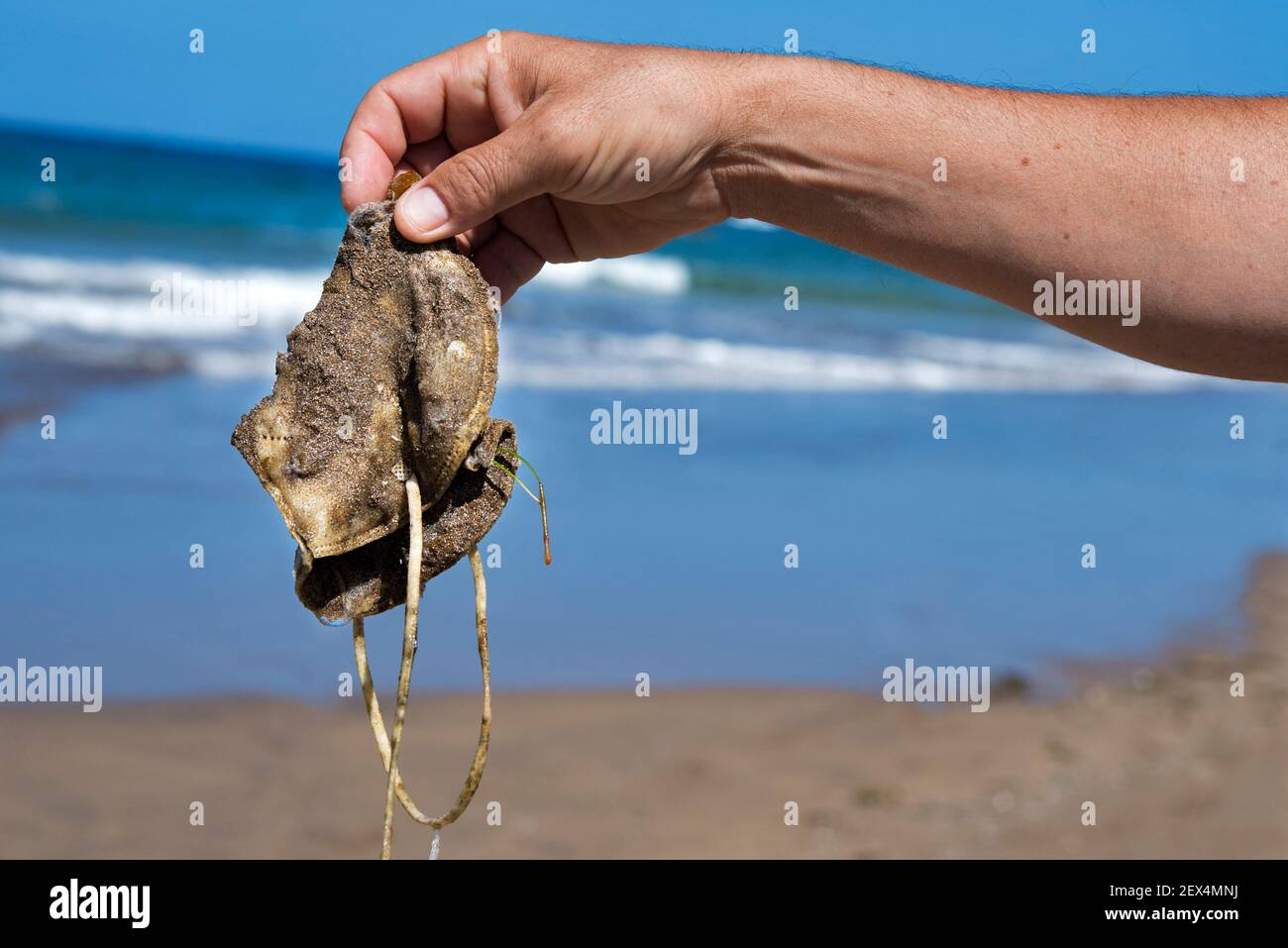 Environmental problem caused by the misuse of masks and other plastic ...