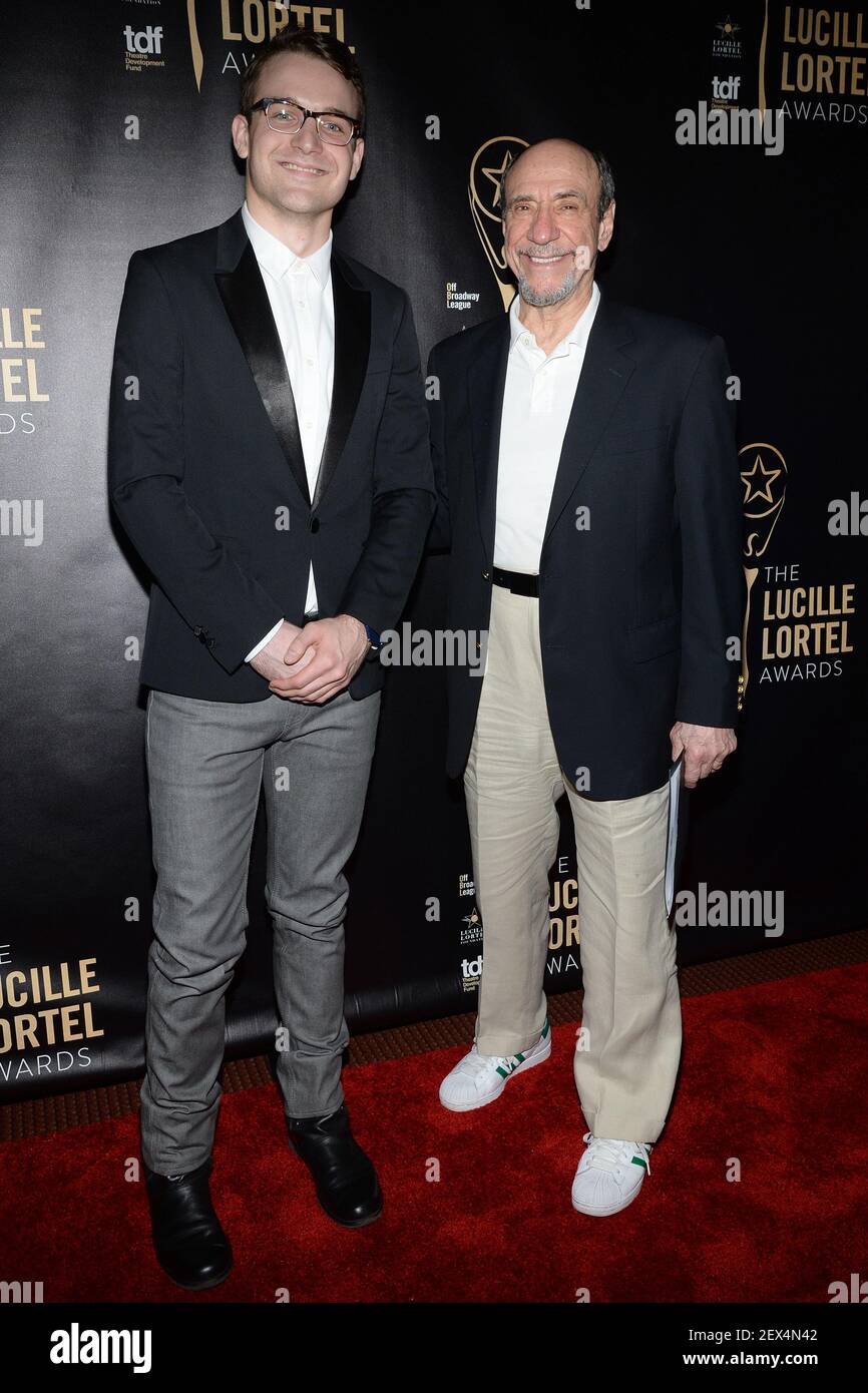 Actor F. Murray Abraham (r) attends the 30th Annual Lucille Lortel ...