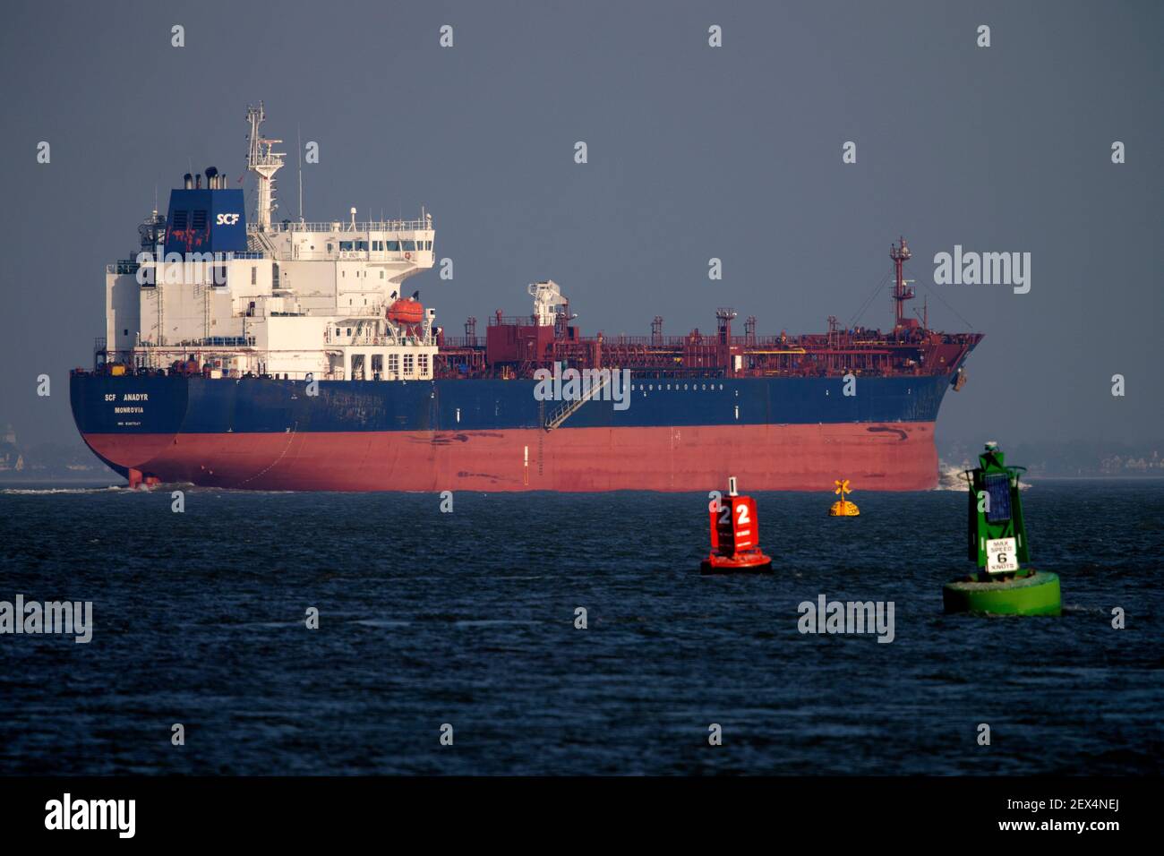 Oil,chemical,tanker,SCF,Anadyr,Southampton,Fawley,Oil Refinery,The ...