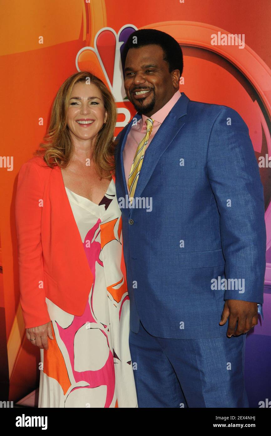 Peri Gilpin, Craig Robinson during the NBC Network's 2015-16 Upfront ...