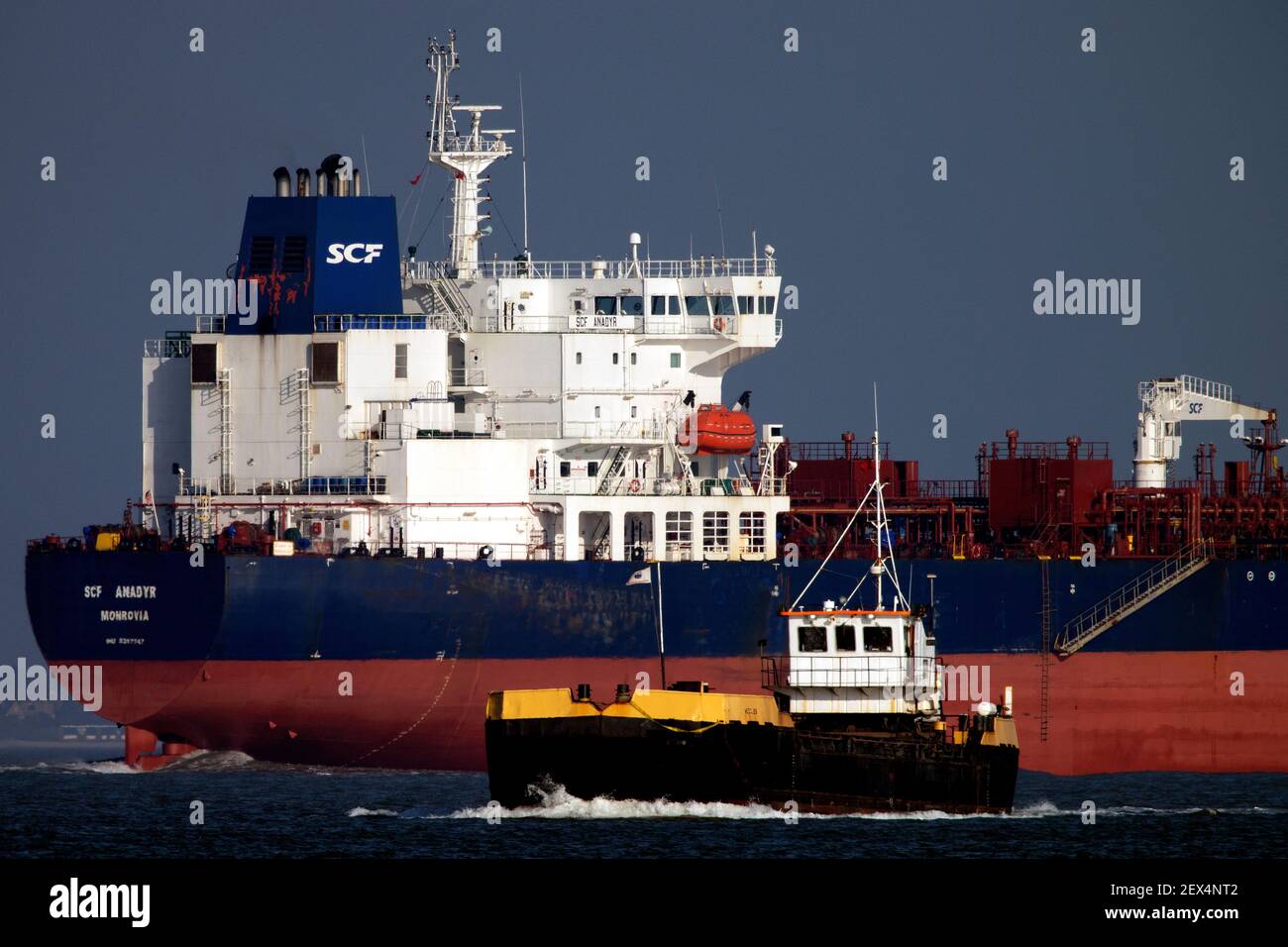 Oil,chemical,tanker,SCF,Anadyr,Southampton,Fawley,Oil Refinery,The ...