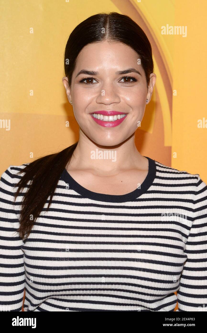 Actress America Ferrera attends The 2015 NBC Upfront Presentation at ...