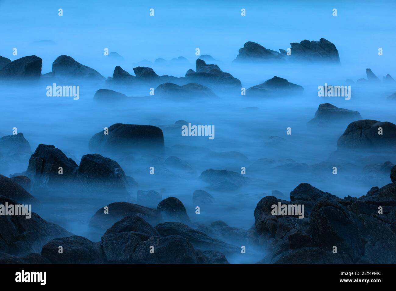 Rocks at Porspoder, Bretagne, France Stock Photo - Alamy