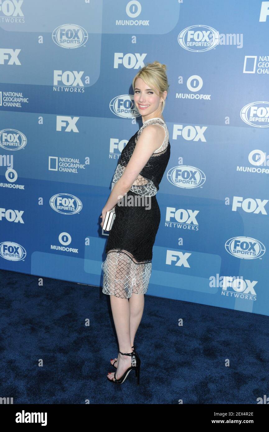 Emma Roberts during the FOX 2015 Upfront Presentation Post Party, held ...