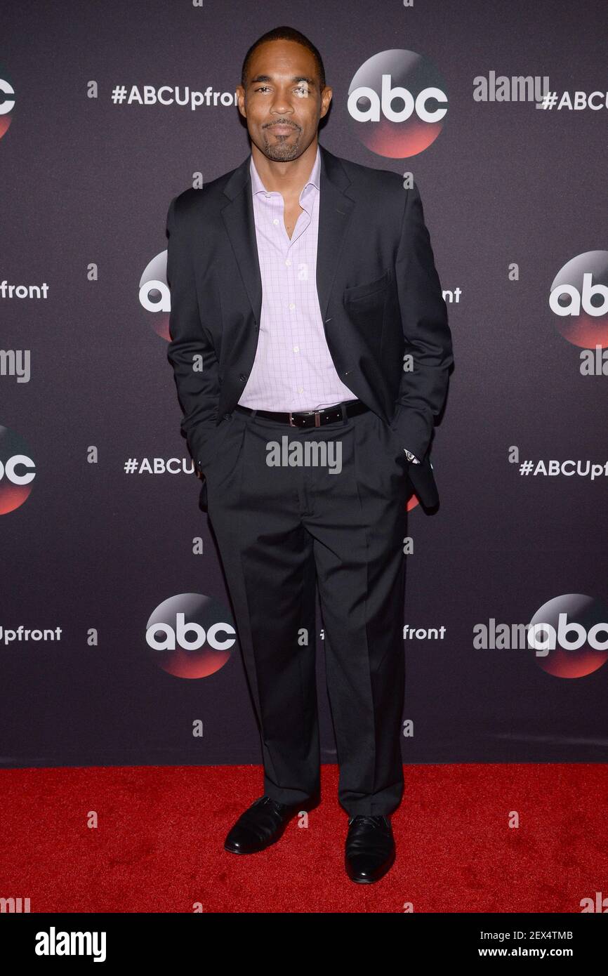 Actor Jason Winston George attends the 2015 ABC Upfront at Avery Fisher ...