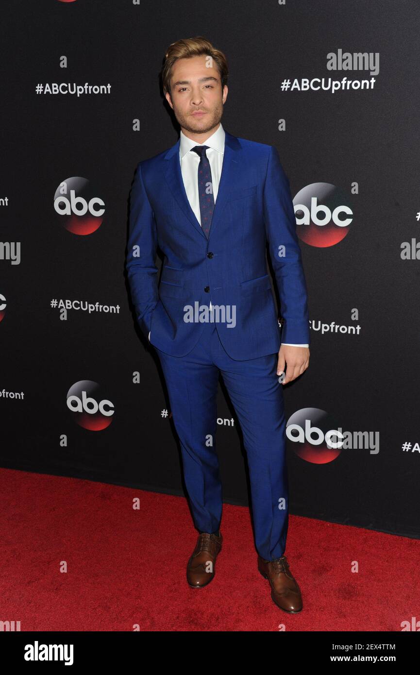 Ed Westwick during the 2015 ABC Upfronts, held at Avery Fisher Hall ...