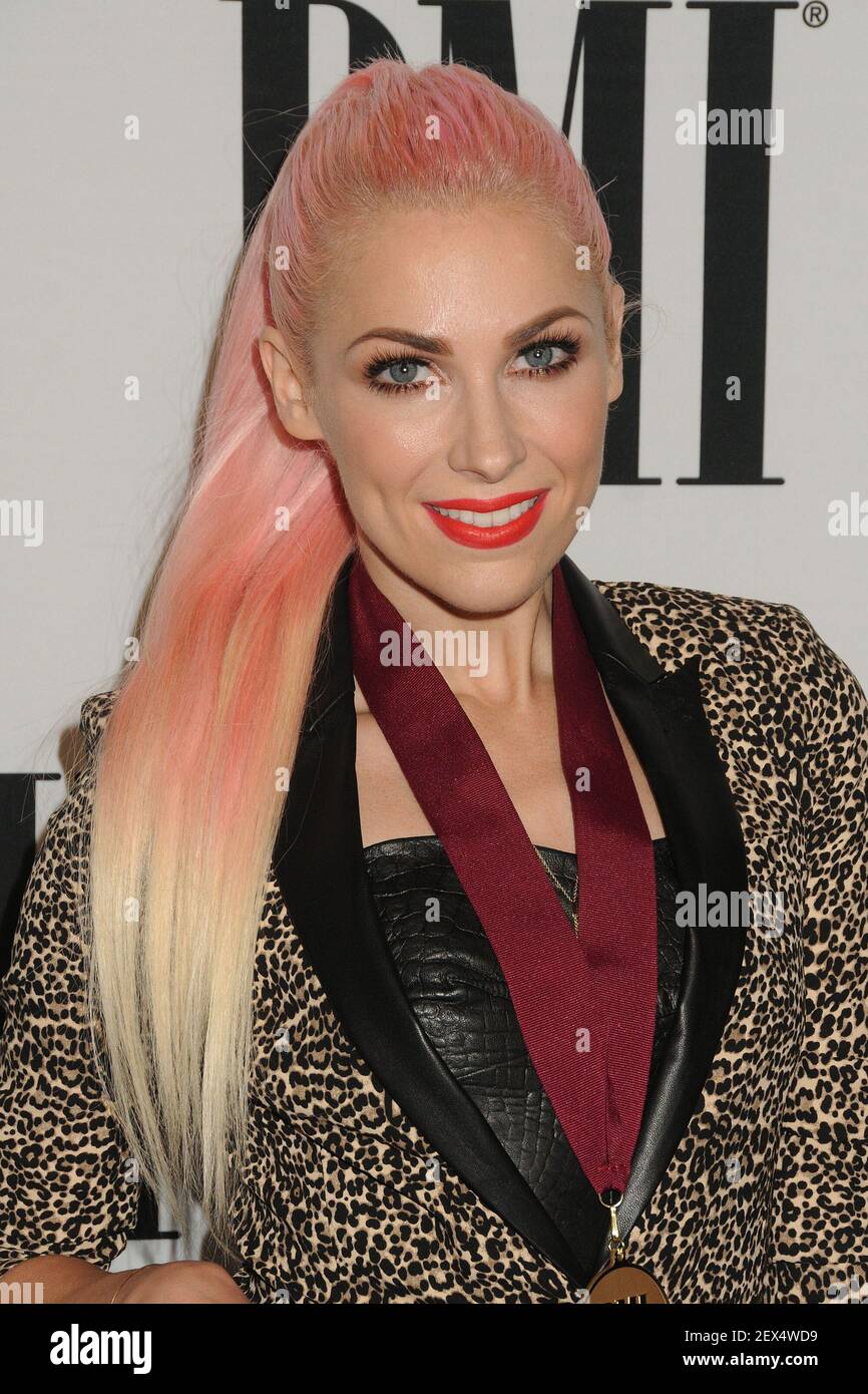 12 May 2015 - Beverly Hills, California - Bonnie McKee. 63rd Annual BMI ...