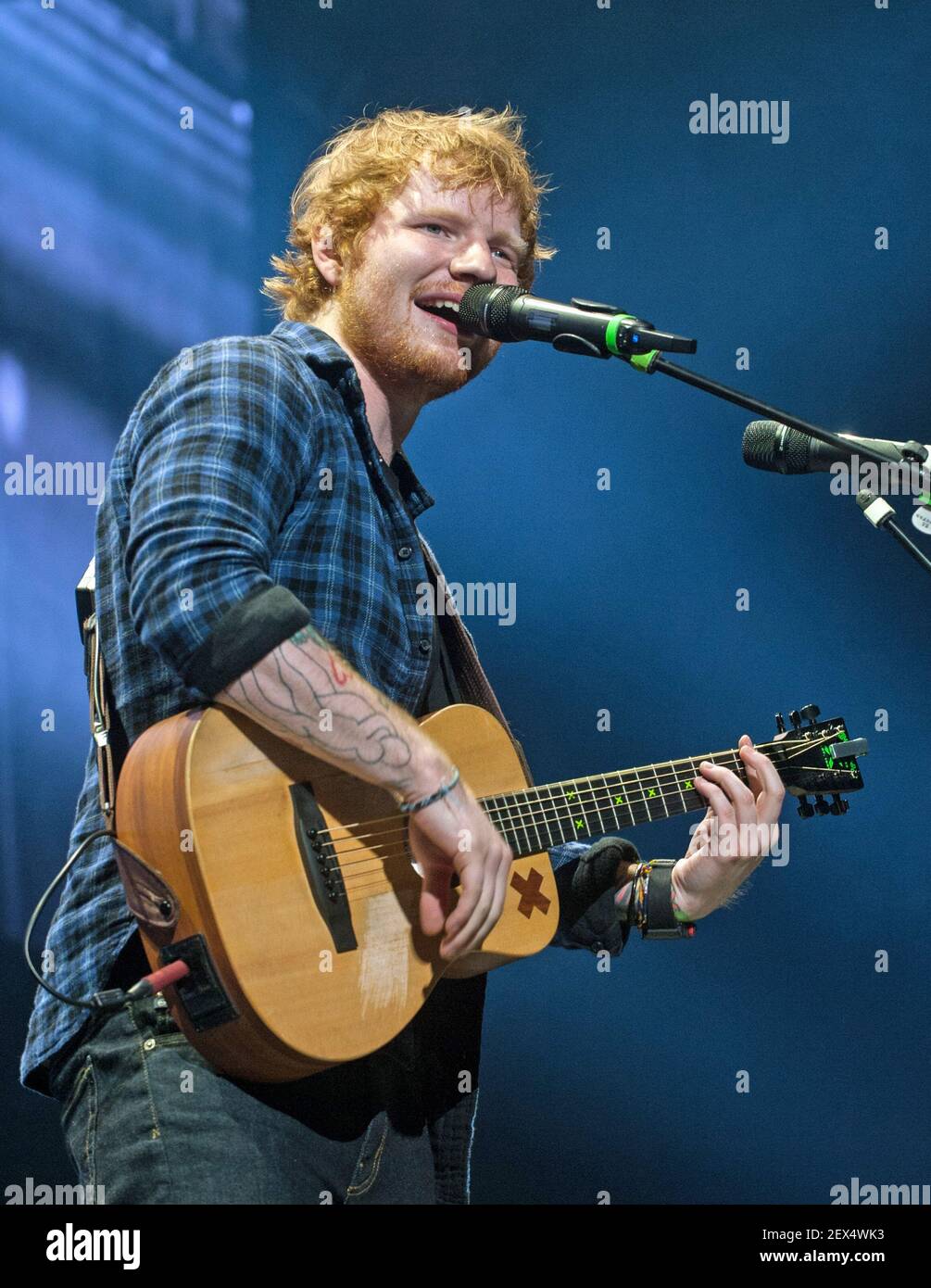 12 May 2015 - Pittsburgh, Pennsylvania - Singer-Songwriter ED SHEERAN ...