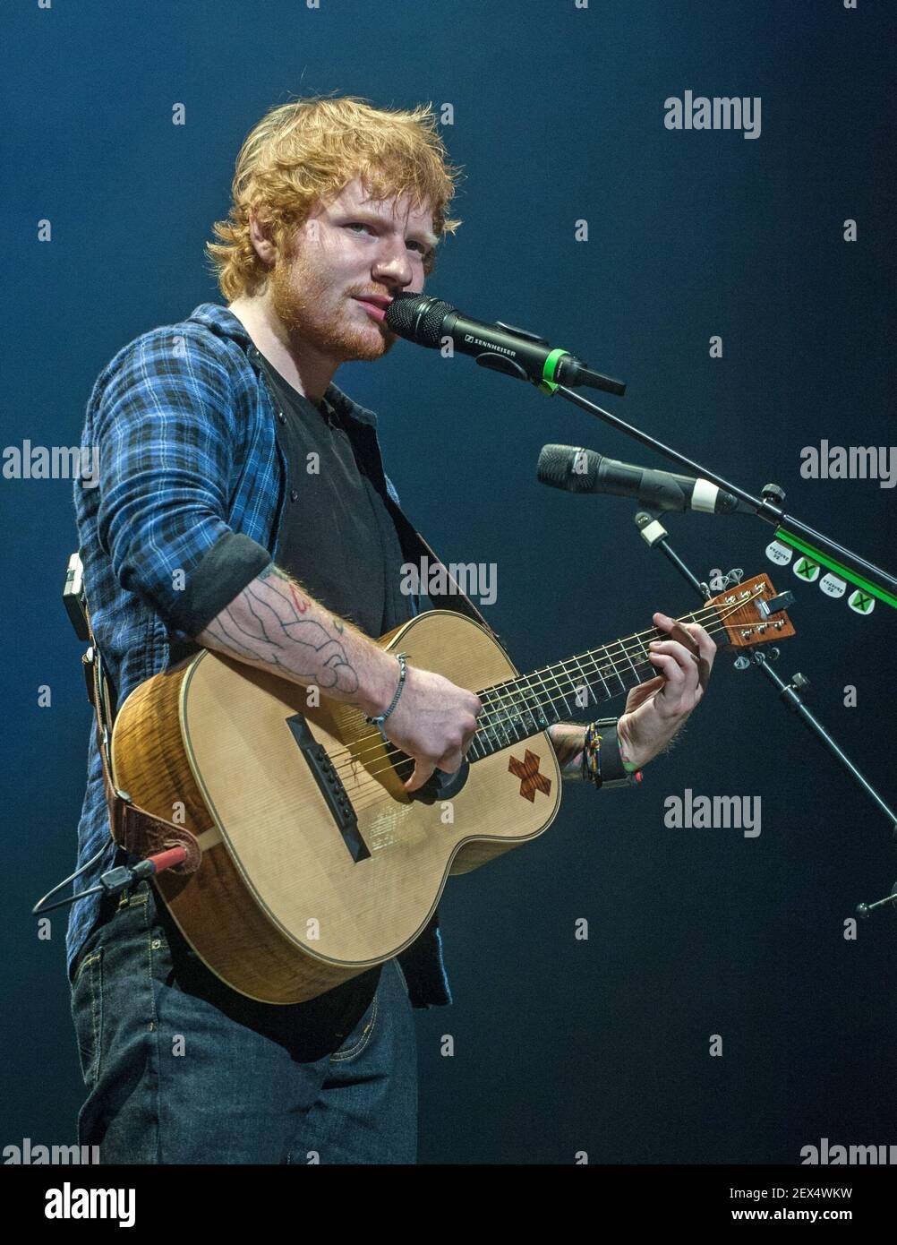 12 May 2015 - Pittsburgh, Pennsylvania - Singer-Songwriter ED SHEERAN ...