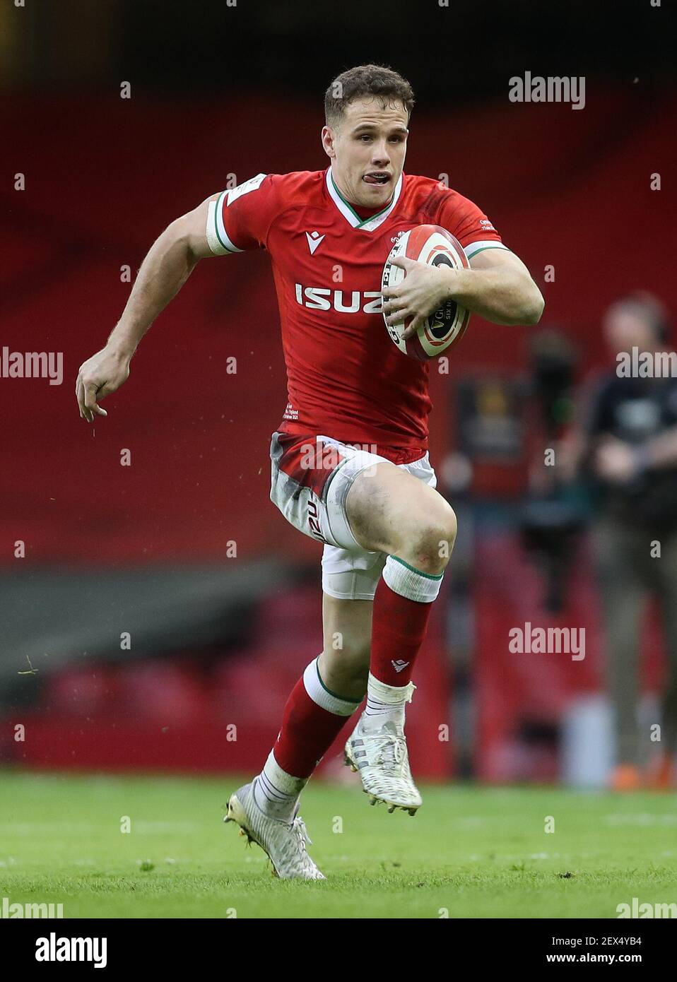 File photo dated 27-02-2021 of Wales' Kieran Hardy. Issue date ...
