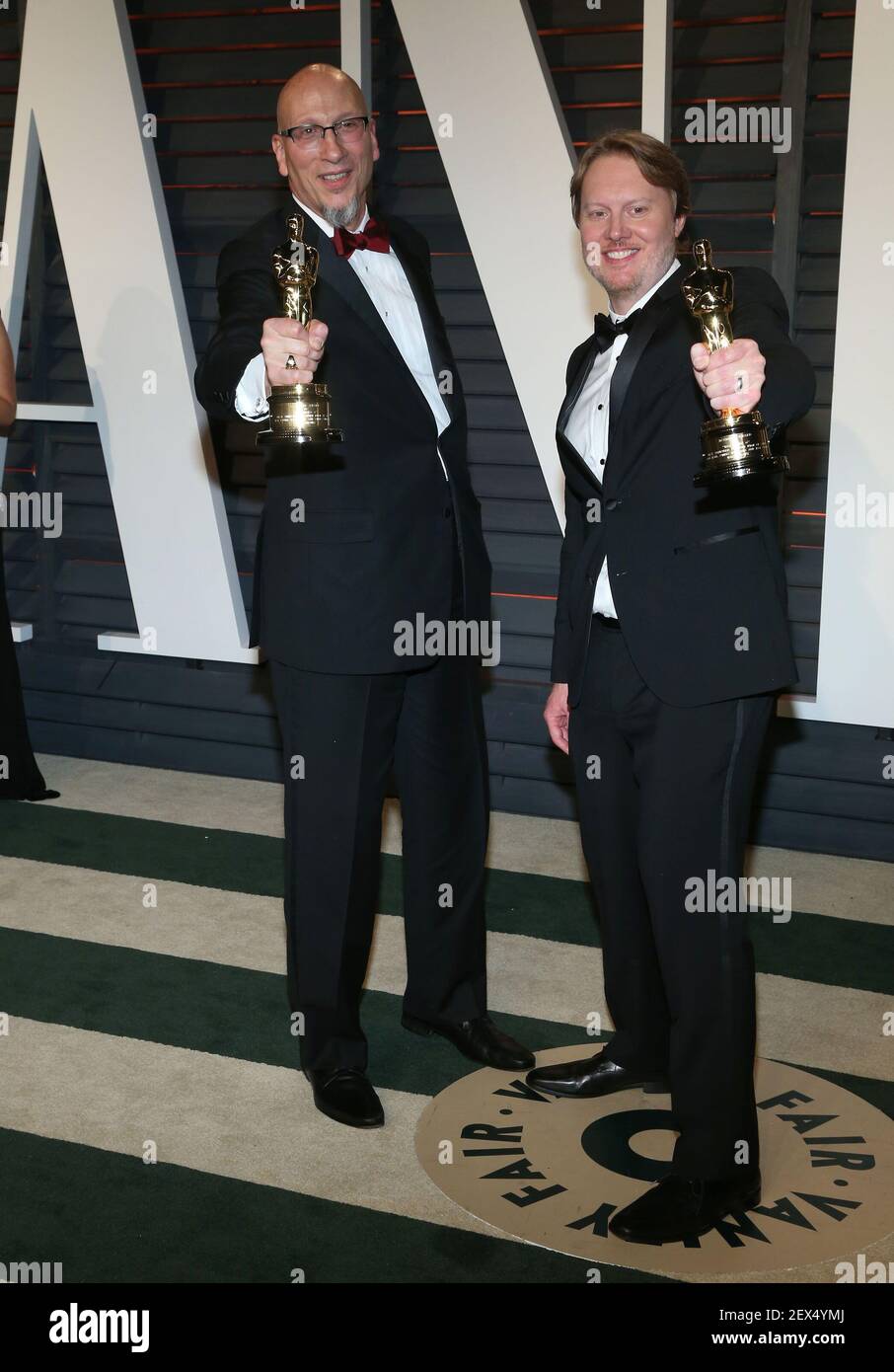 22 February 2015 - Beverly Hills, California - Roy Conli and Don Hall ...