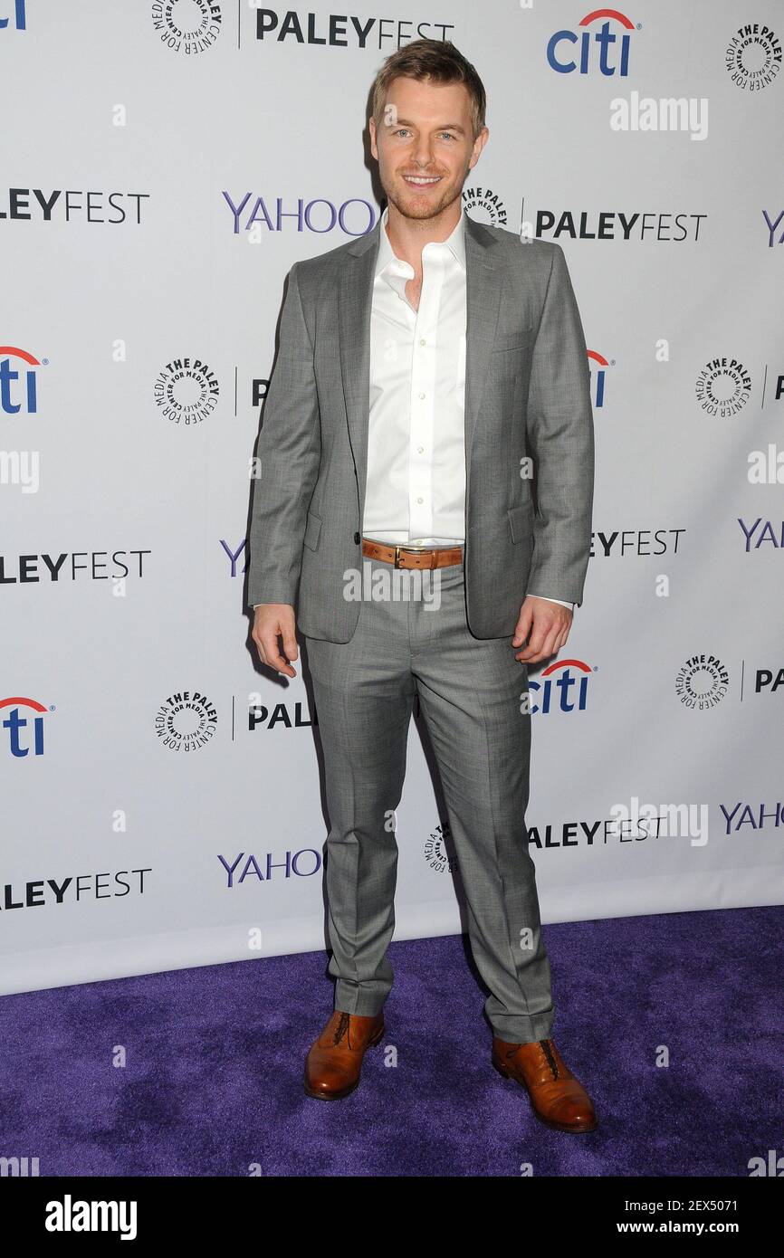 14 March 2015 - Hollywood, California - Rick Cosnett. PaleyFest 2015 ...