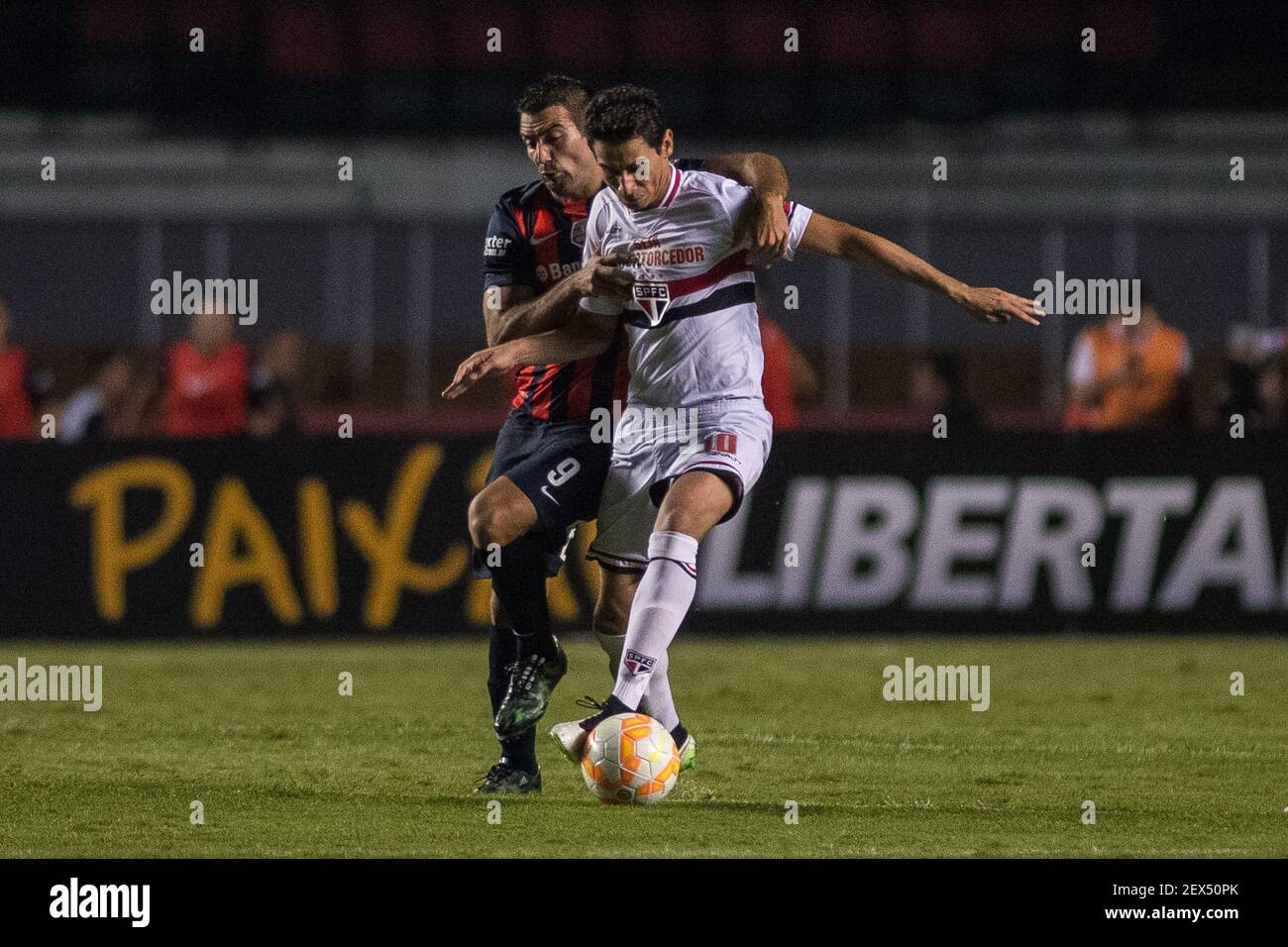 SÃƒO PAULO, SP-3/18/2015: SÃƒO PAULO X SAN LORENZO-PH Ganso of SPFC ...
