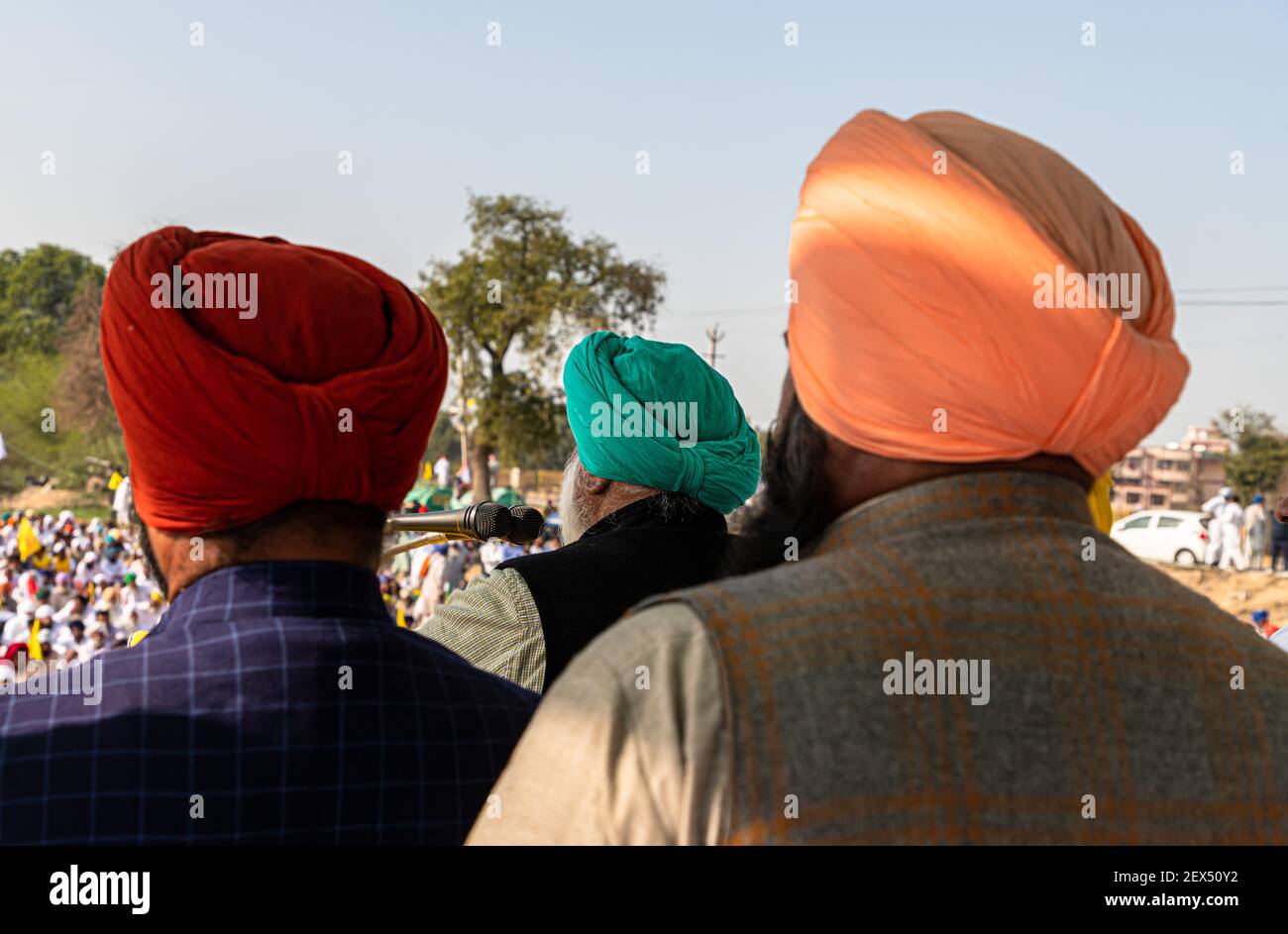 Indian farmer protest farm law hi-res stock photography and images - Alamy