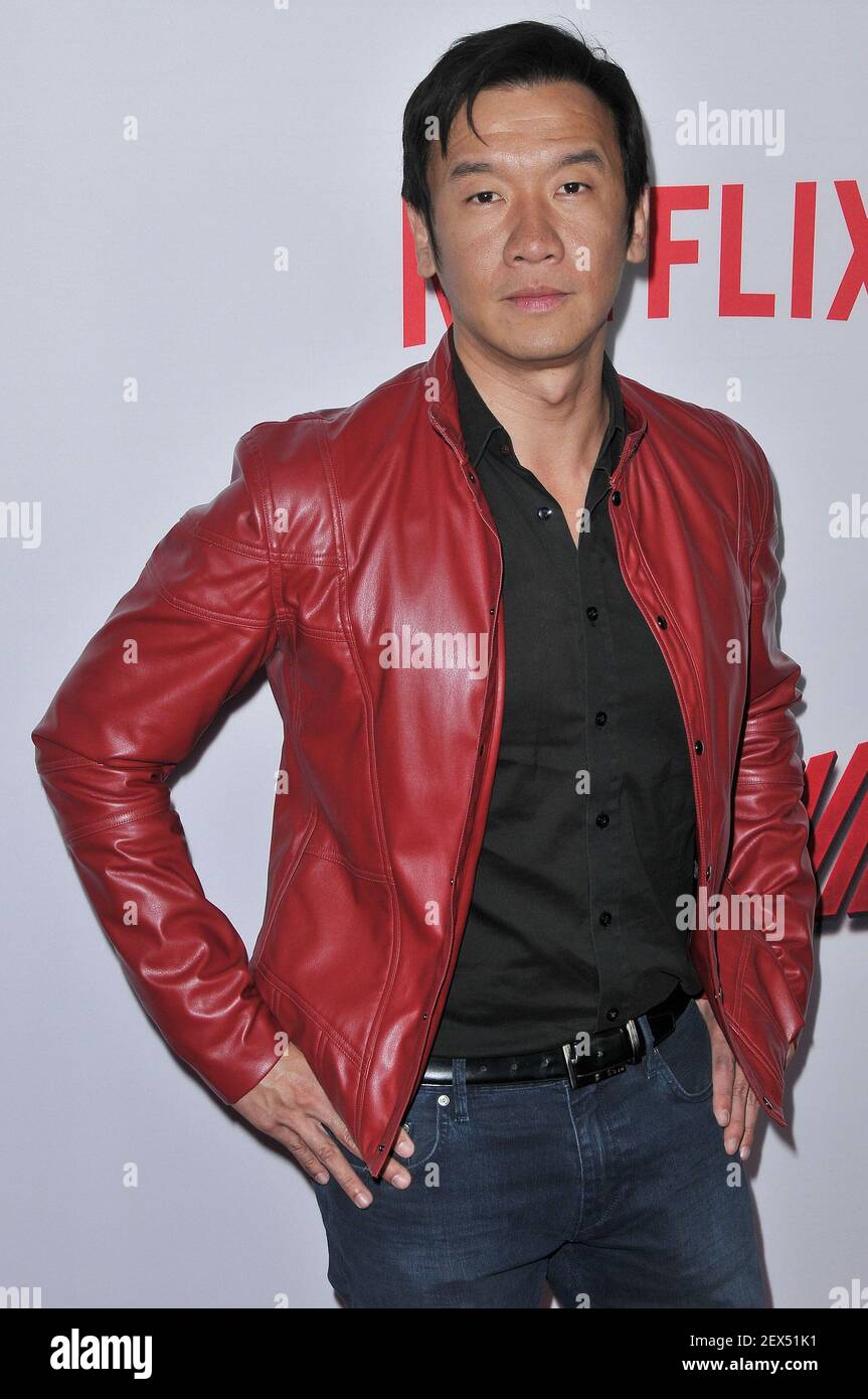 Chin Han arrives at the "Marvel's Daredevil" Los Angeles Premiere held ...