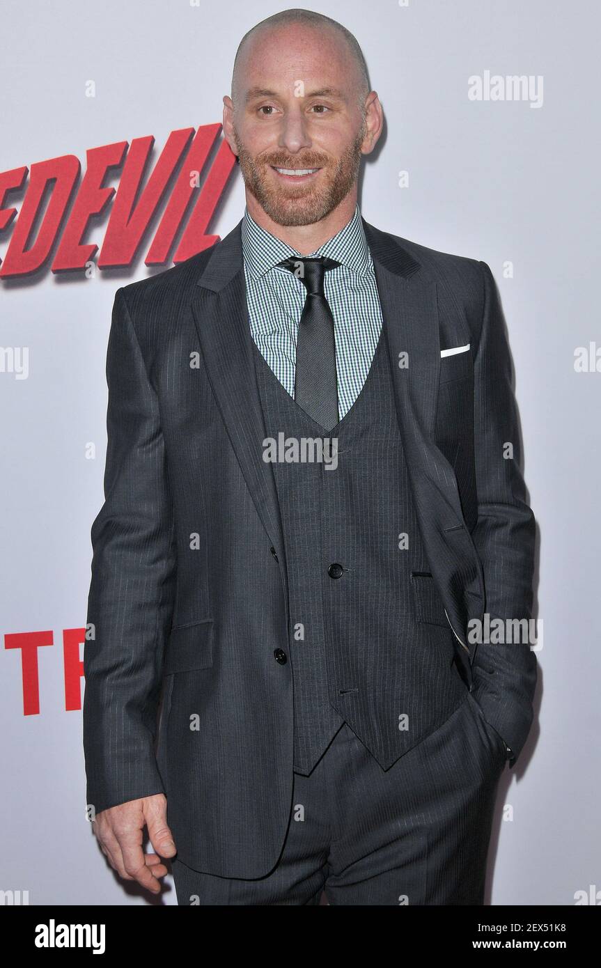 Matt Gerald arrives at the "Marvel's Daredevil" Los Angeles Premiere ...