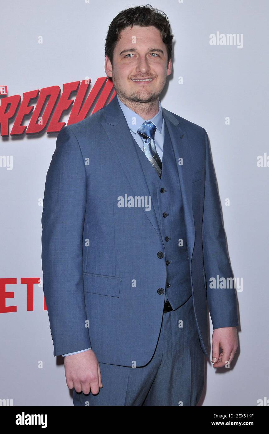 Toby Leonard-Moore arrives at the "Marvel's Daredevil" Los Angeles ...