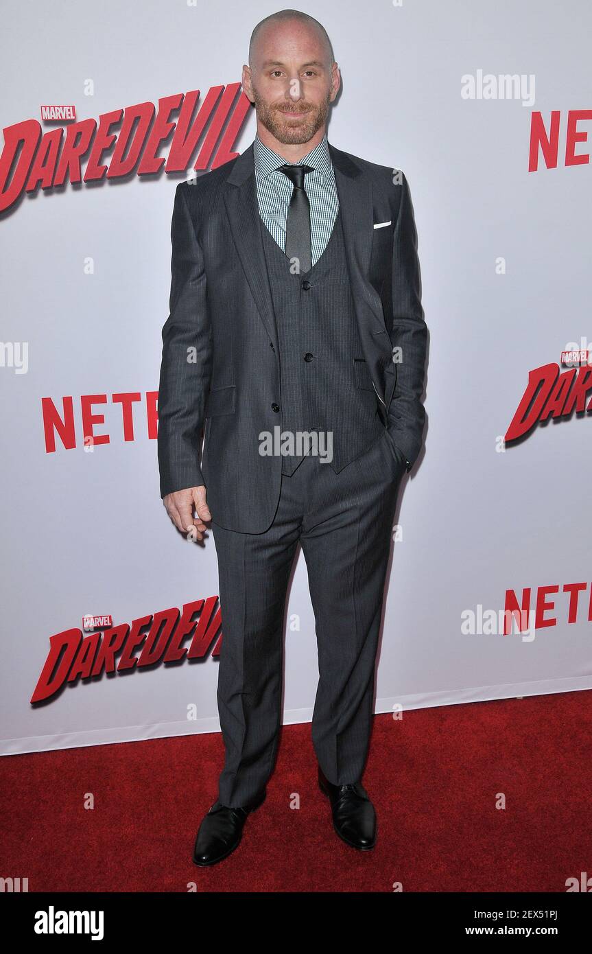 Matt Gerald arrives at the "Marvel's Daredevil" Los Angeles Premiere ...
